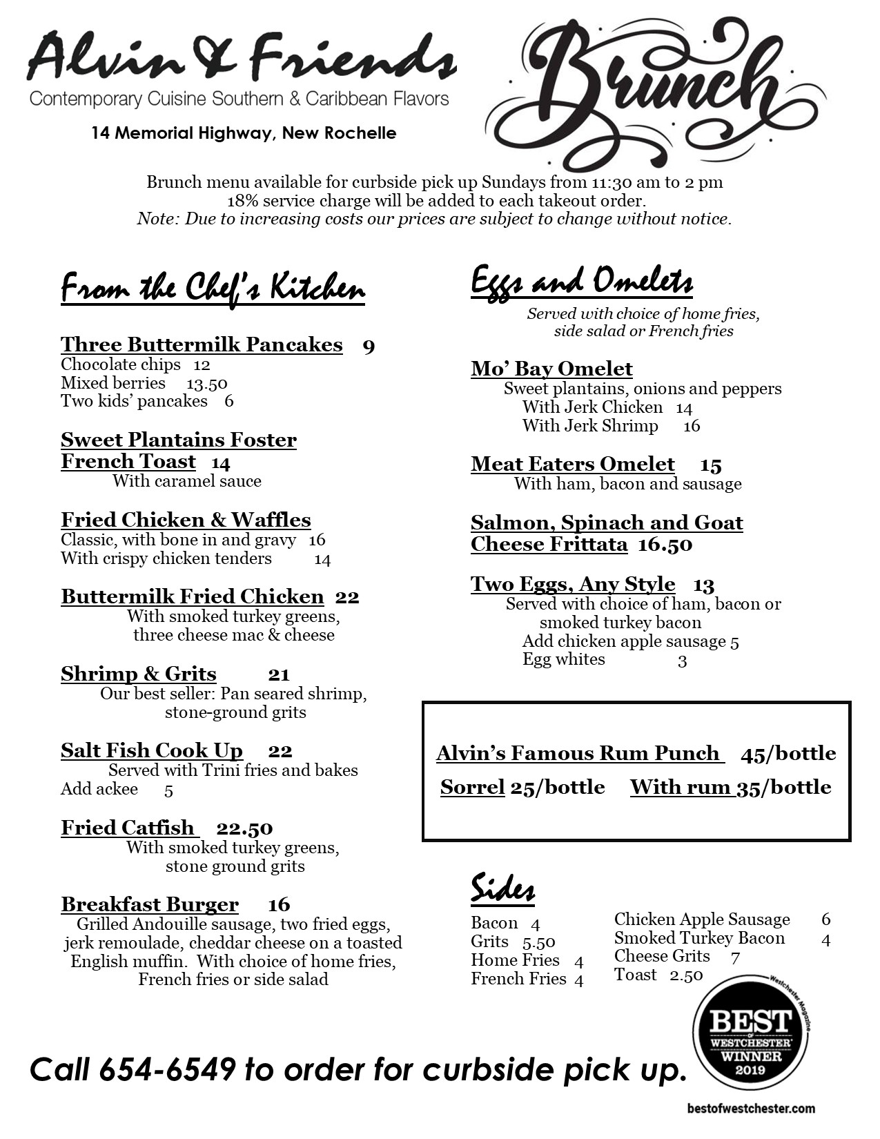 Alvin & Friends: Soul Food and Caribbean Restaurant in New Rochelle, NY